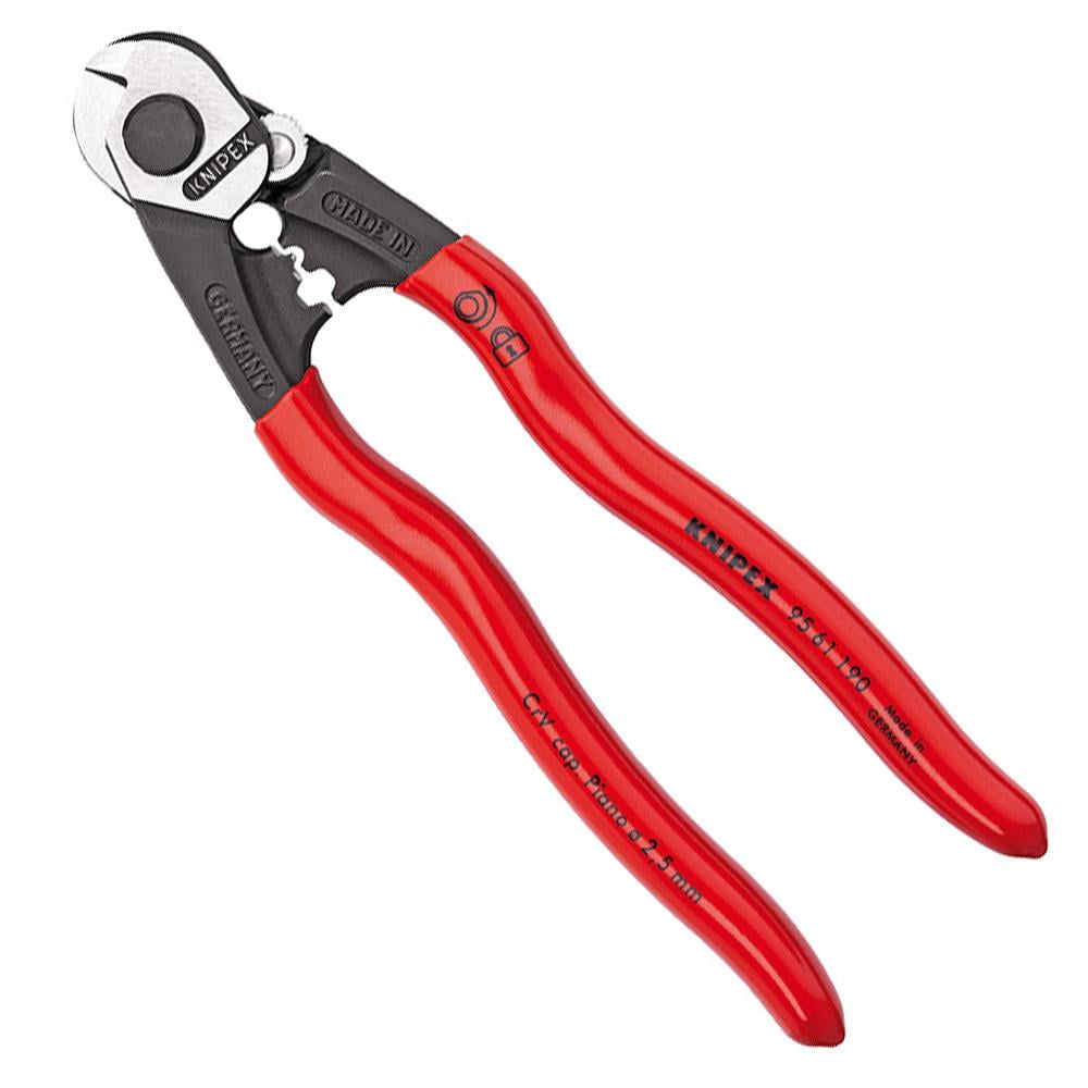 Knipex Wire Rope Cutter 7-1/2" (414-9561190) - Walmart.com