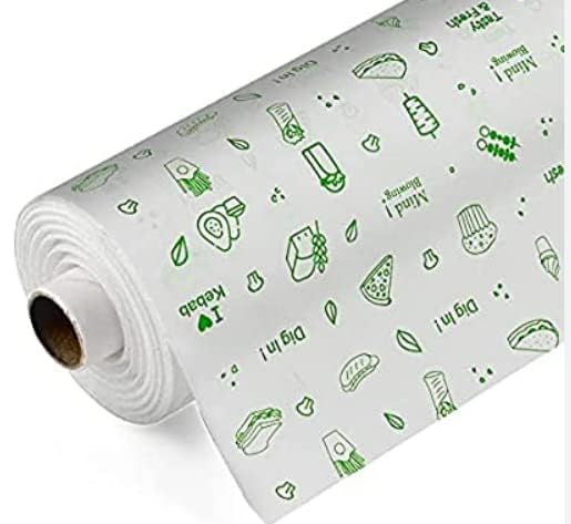 Knisha New Food Wrapping Butter Paper ROLL 500 Grams Net Used for Roti ...