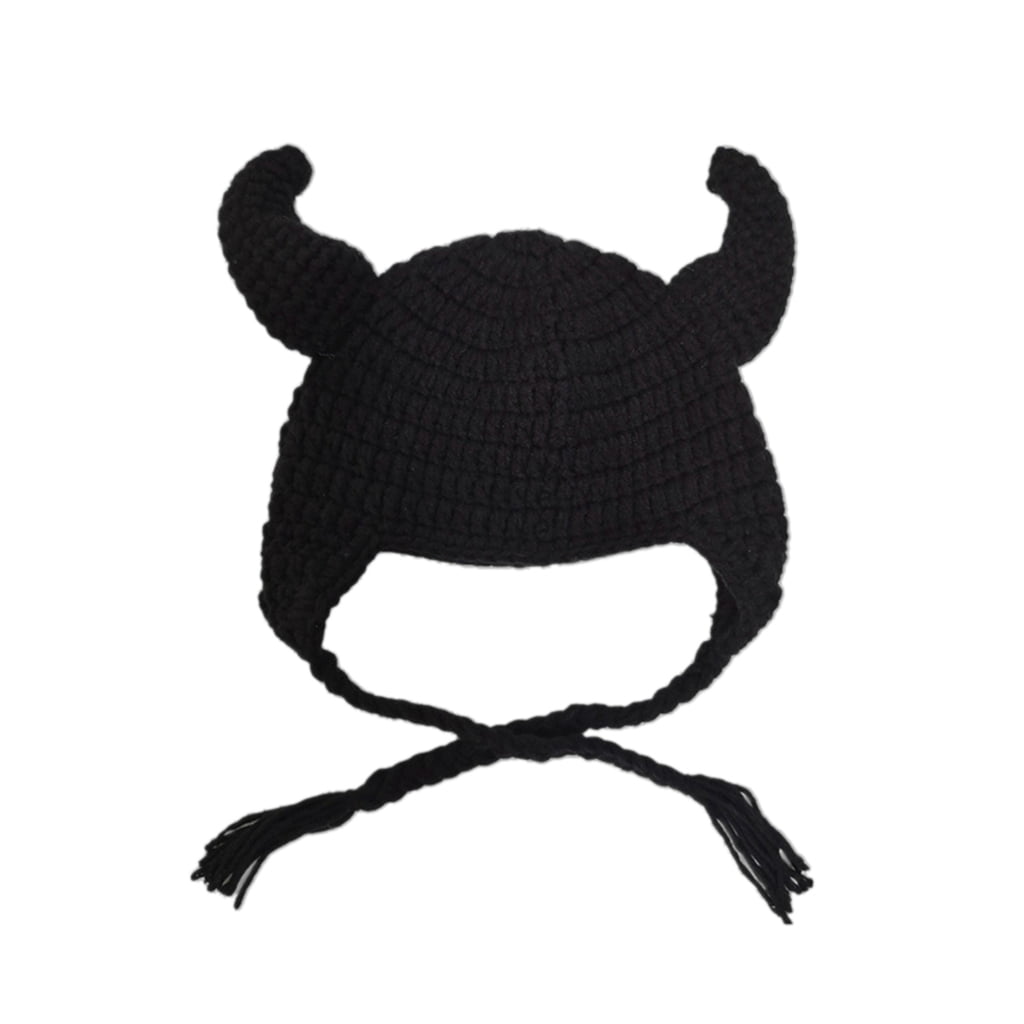 Knit Beanie Hat Cute Halloween Monsters Devil Winter Caps Knitted Hats ...