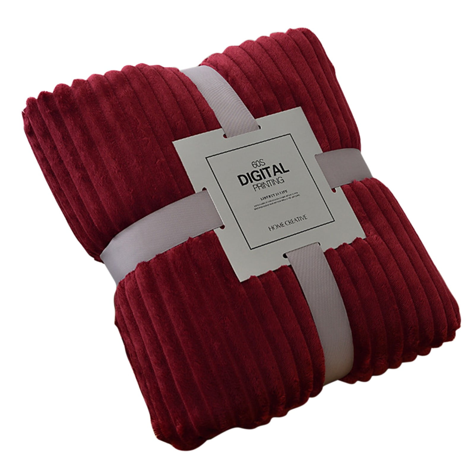 Knit Blanket Throw Full Size Fuzzy Blanket For Sofas Hugging Soft Is ...