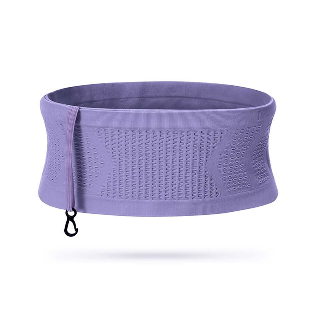 Knit Breathable Concealed Waist Bag Waist Belt Pack Universal Elastics ...
