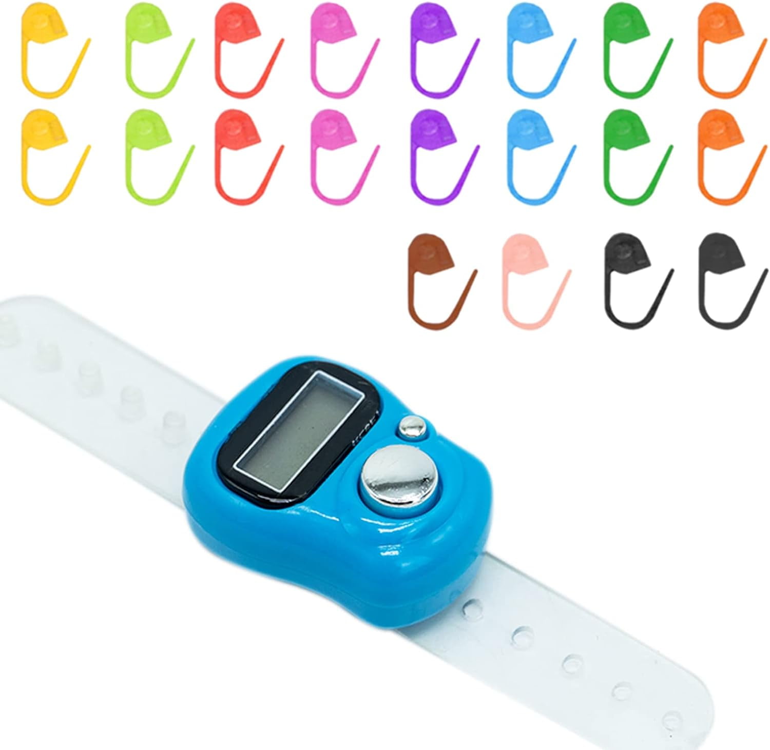 Knit Counter Knitting Crochet Stitch Marker Row Counter,Finger Digital ...