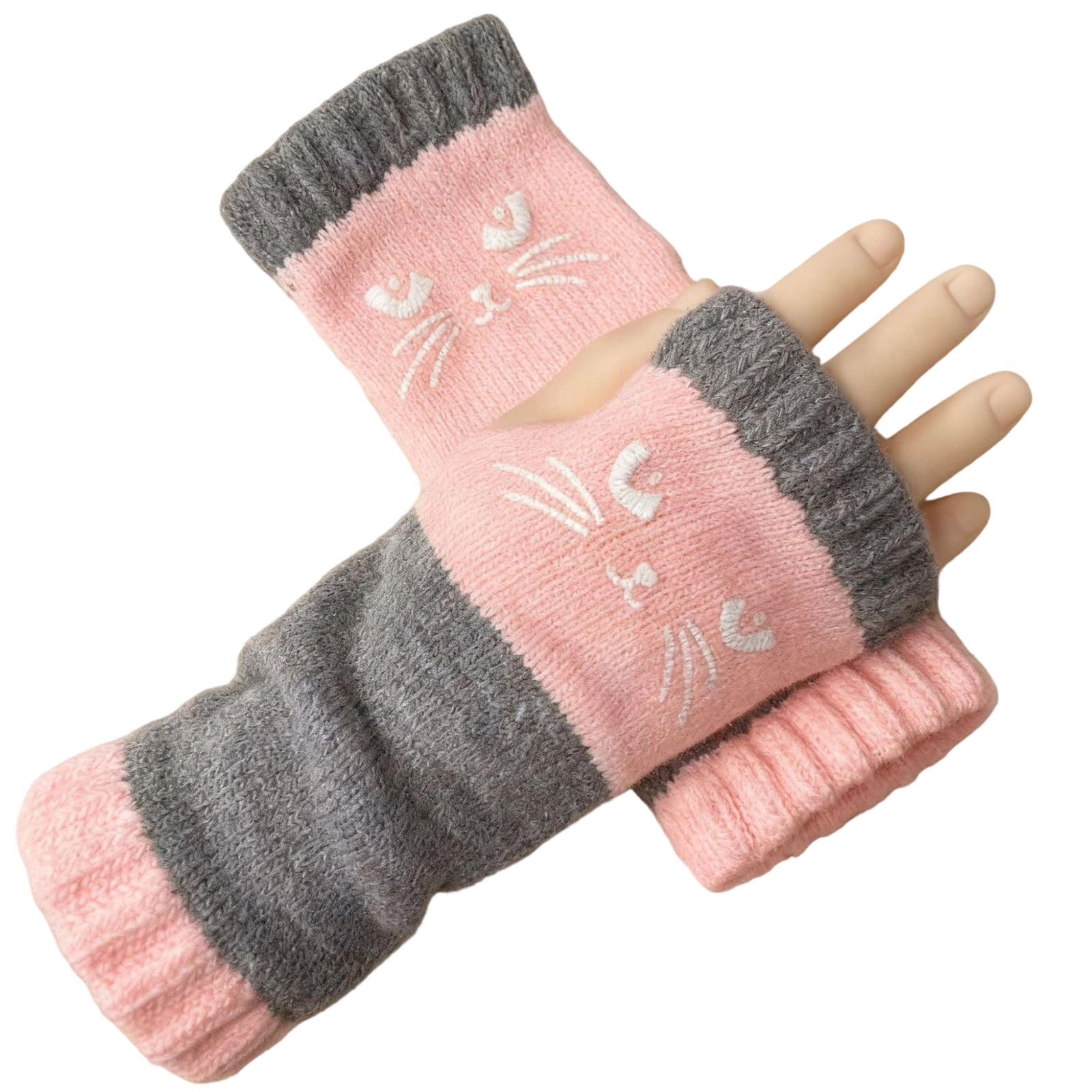Knit Gloves Insulating Layers Stretch Comfort And Practical ...