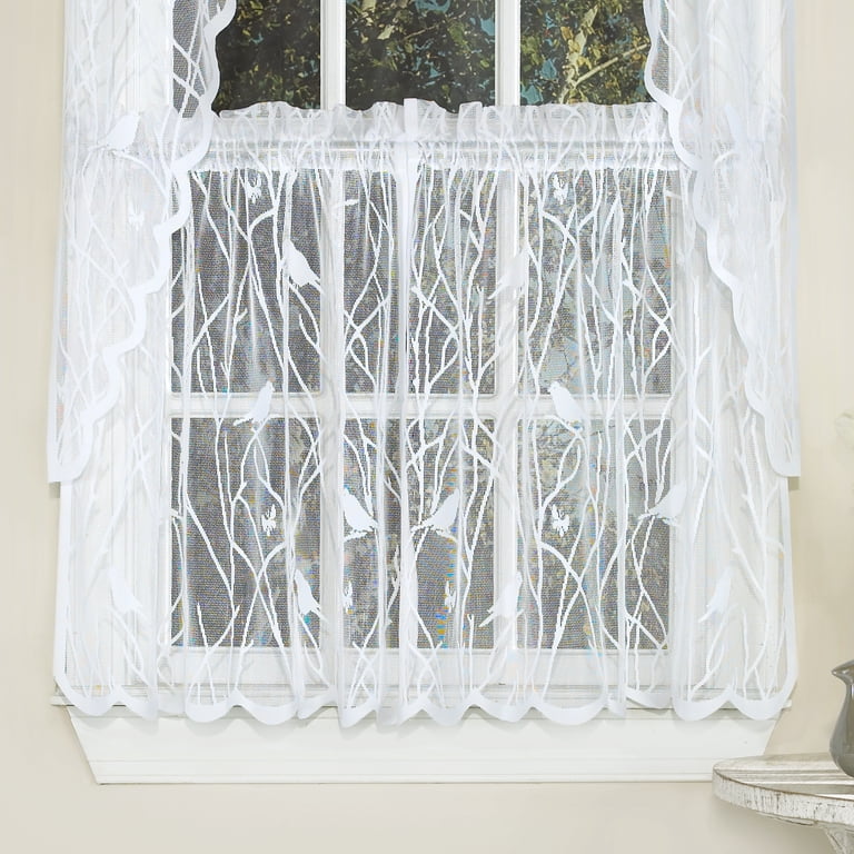 Vinyl Window Lace Curtain