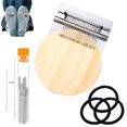 Knit Patch Kit, Knit Patch Make 2.0 Kit, Looms Knitting Kit for ...