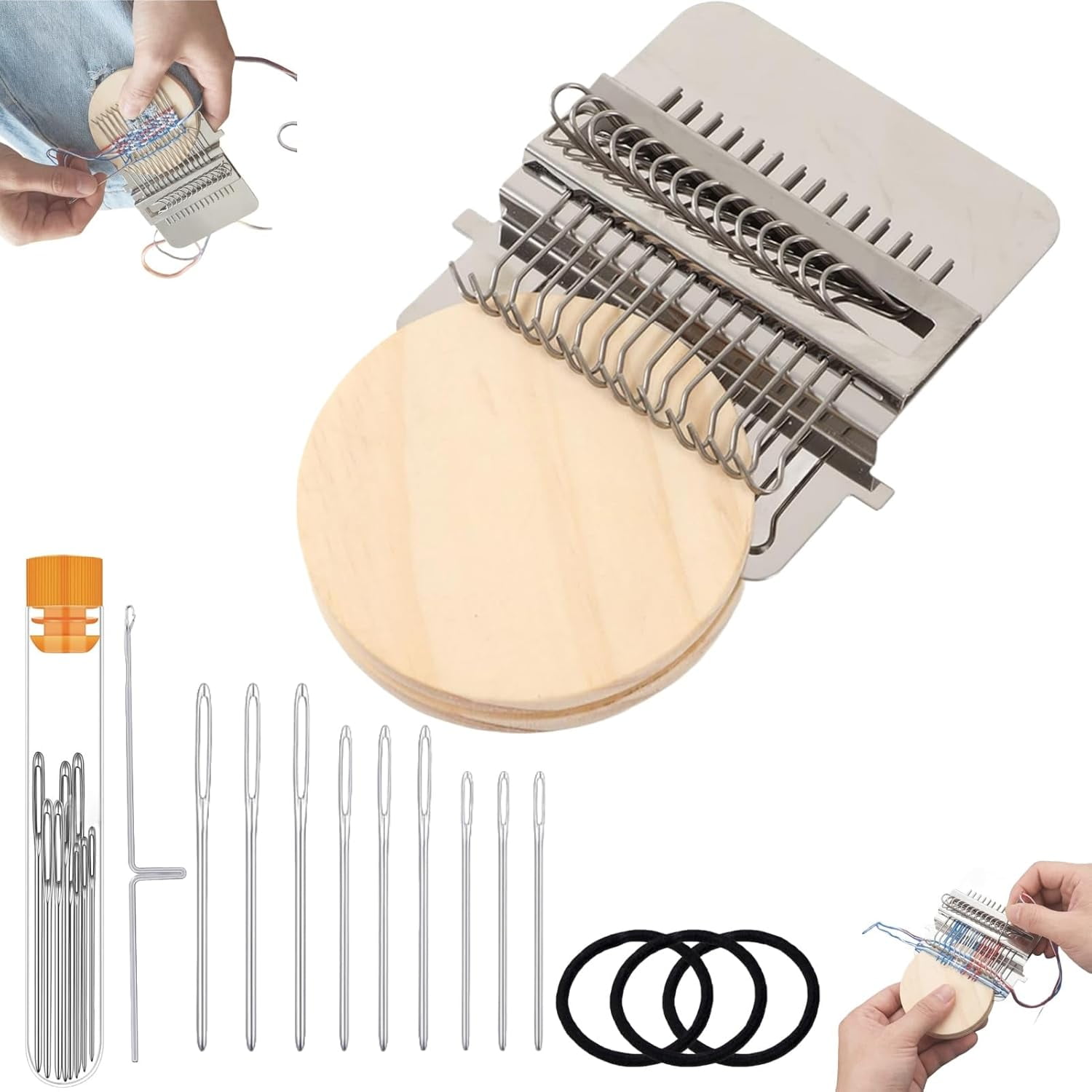 Knit Patch Kit Speedweve Style Darning Loom Tool for Visible Mending ...