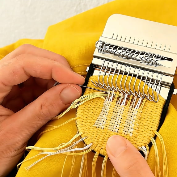 Knit Patch Loom Kit – Patch Maker Mending Loom 2.0, 2026 Newly Upgraded ...