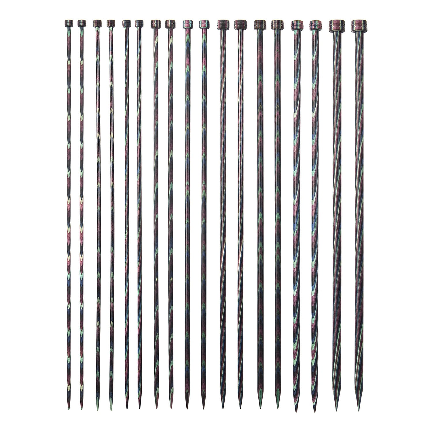 Knit Picks Majestic 14 inch Wooden Straight Knitting Needle Sets ...