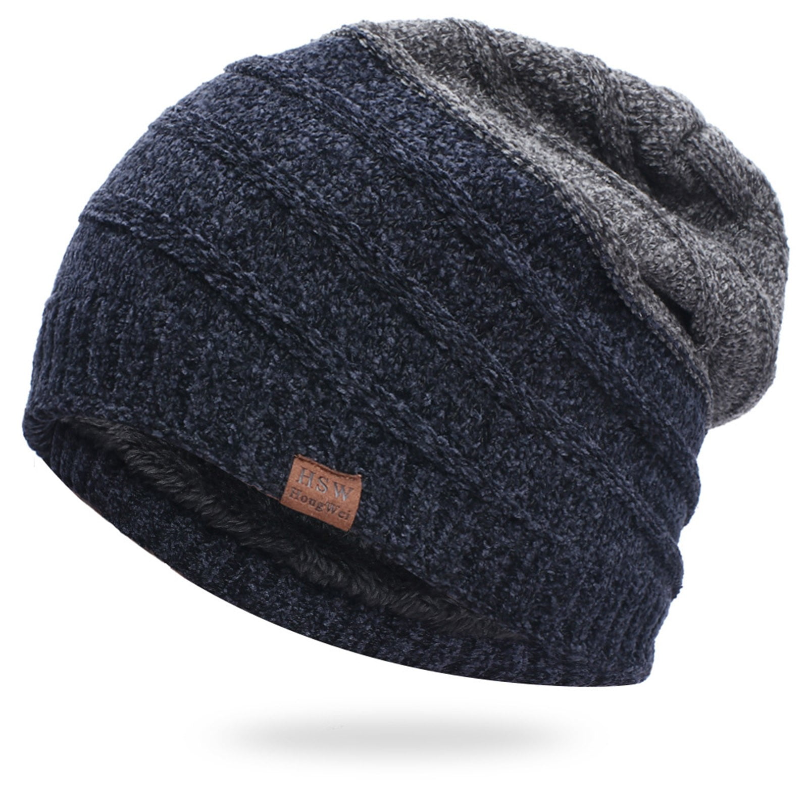Knit Warm Thick Lined Hat Mens Winter Unisex Coolest Hats in The World ...