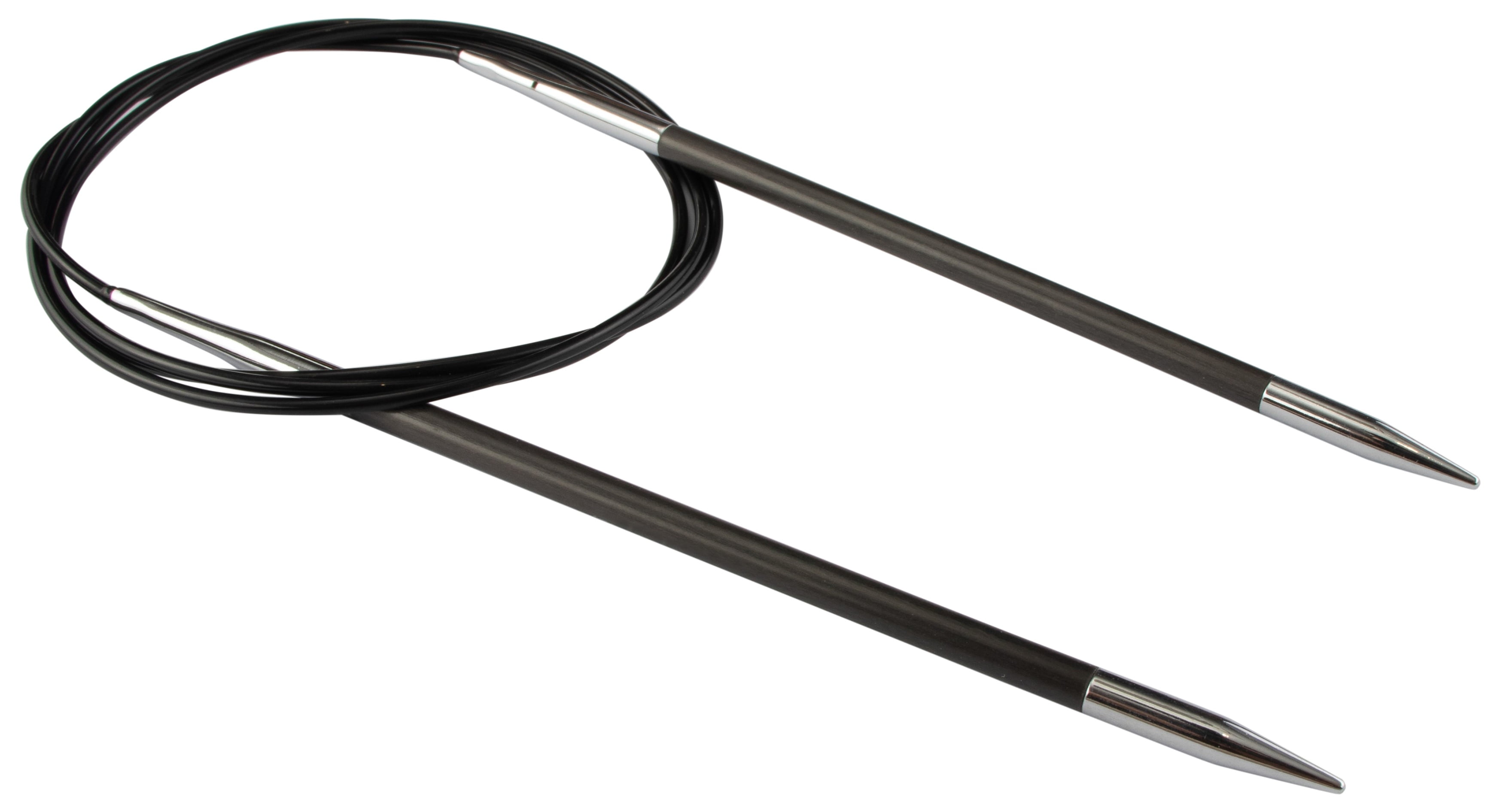 KnitPro-Karbonz Fixed Circular Knitting Needles 32"-Size 7/4.50mm ...