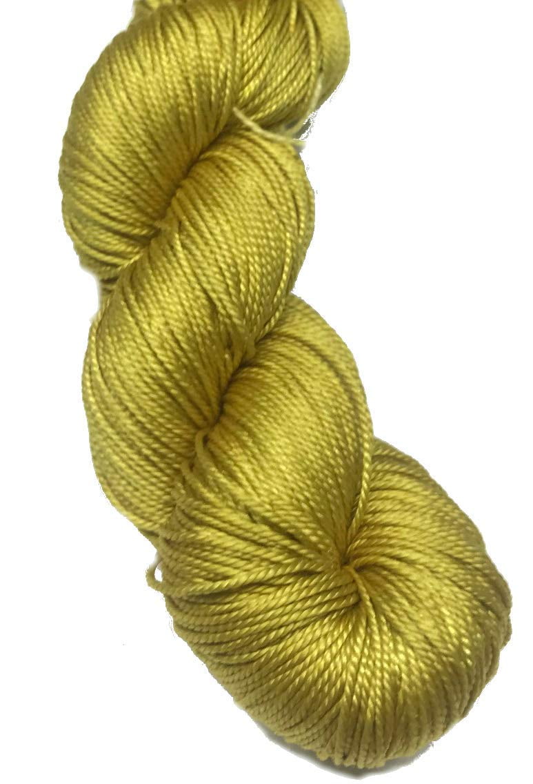 Knitsilk 3 Ply 100% Mulberry Silk Yarn Solid Colors, 50 Grams, 260 ...