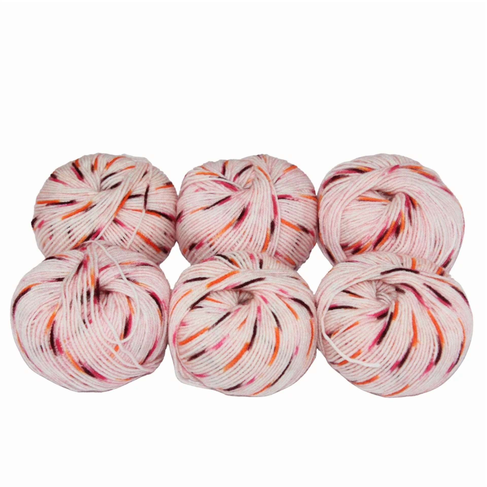 Knitsilk Feather Soft Knitting Yarn – 100% Acrylic | 4-Ply, 6 x 25g ...