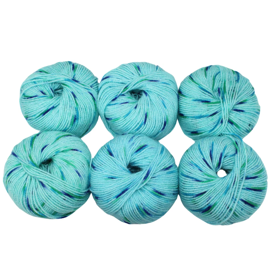 Knitsilk Feather Soft Knitting Yarn – 100% Acrylic | 4-Ply, 6 x 25g ...