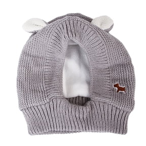 Knitted Dog Hat, Winter Dog Balaclava with Pretty Ears, Suitable for ...