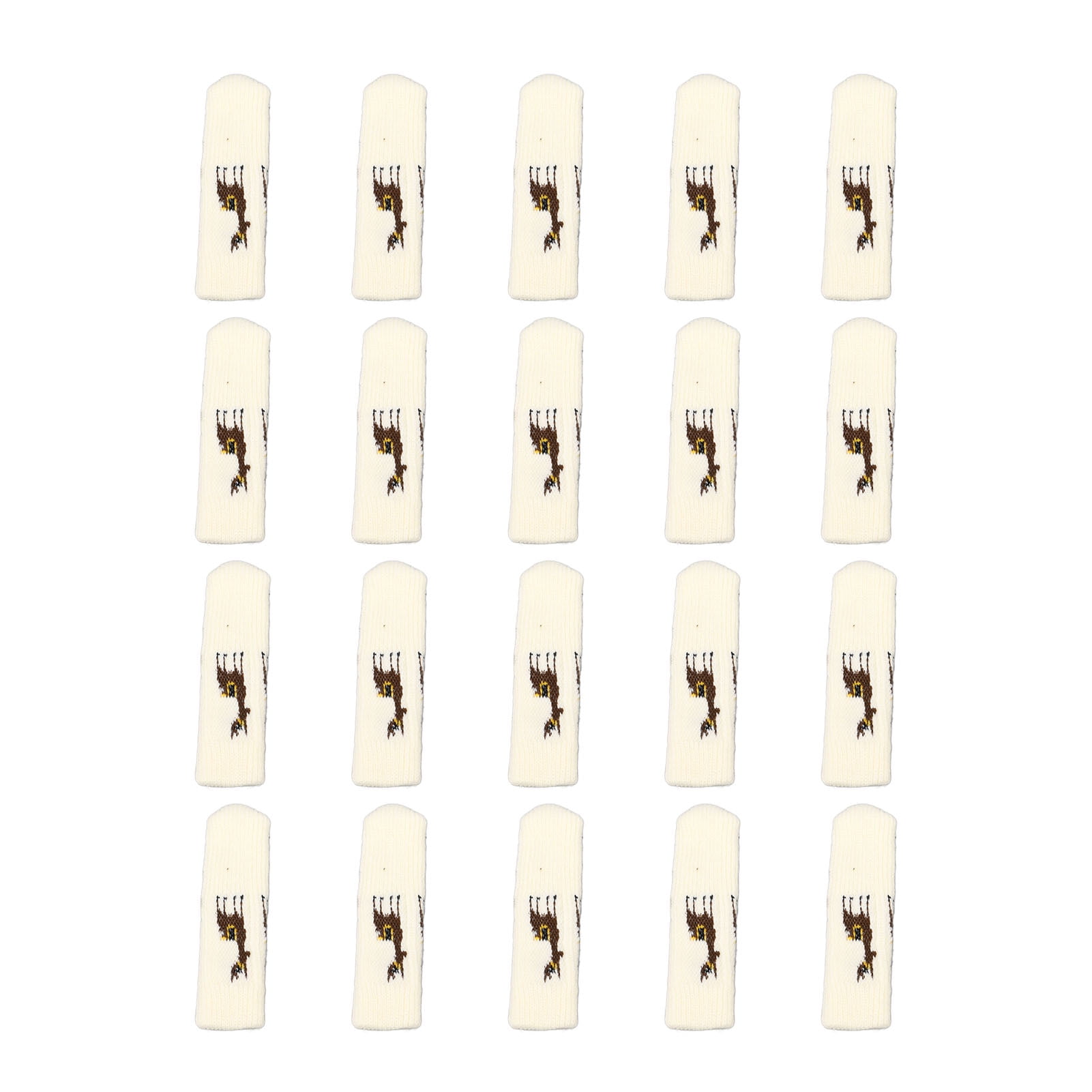 Knitted Double-Thick Elastic Protectors for All Shapes, Furniture Socks ...