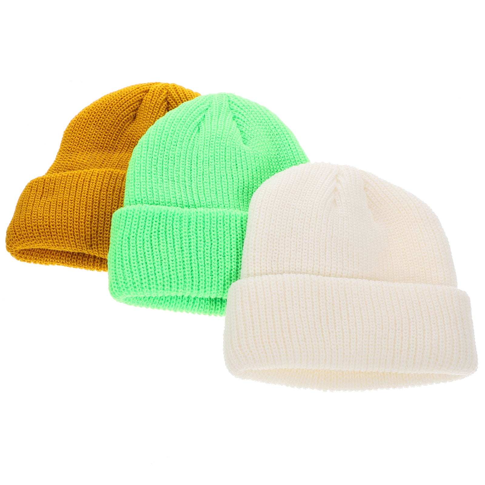 Knitted Hat Melon Skin Woolen Party Hats Fashion Universal Man Miss ...