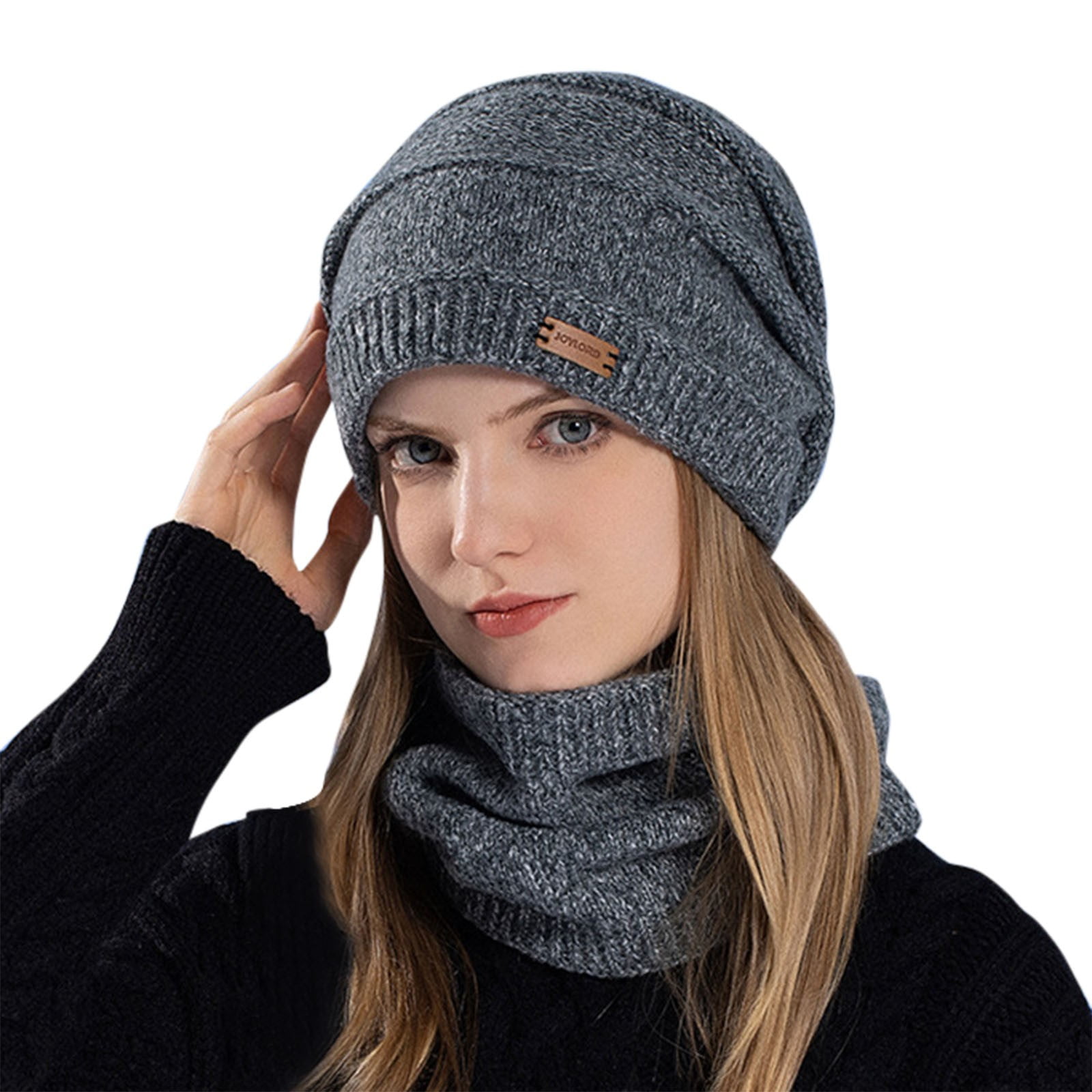 Knitted Hat Winter Cycling Windproof Warm Cap Winter Hats Warm Winter ...