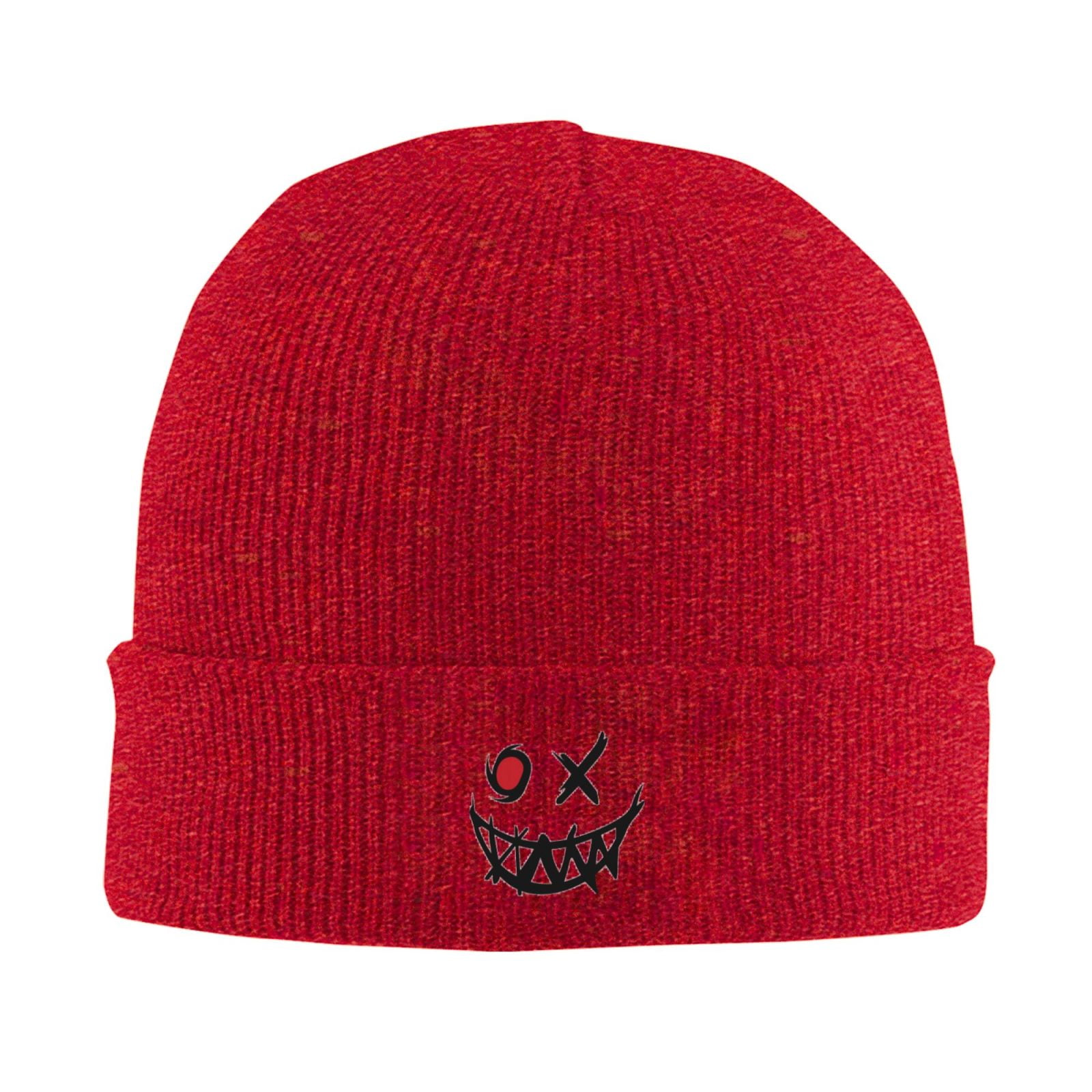 Knitted Hatcreepy Smile Face - Walmart.com