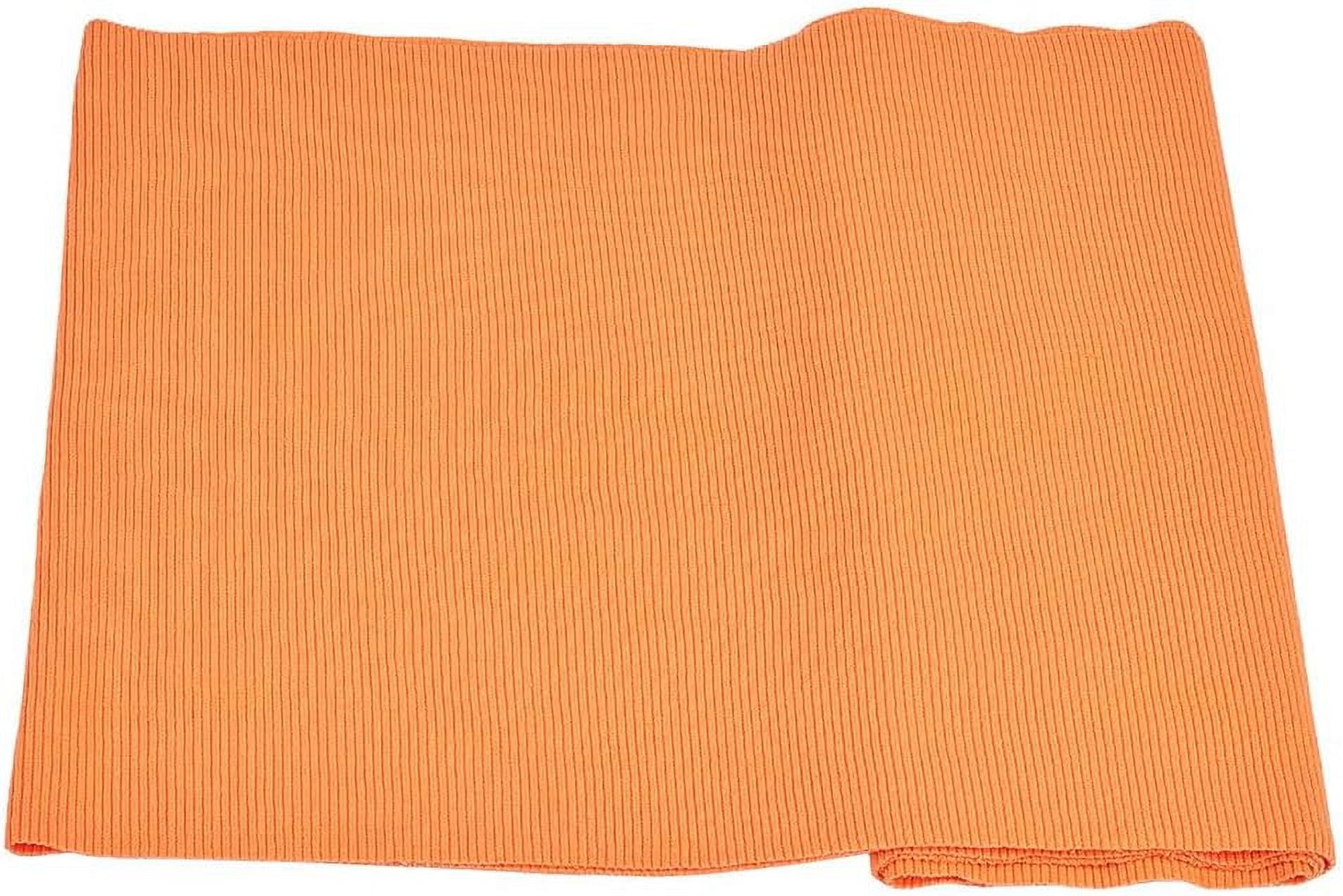 Knitted Rib Fabric 25.5x9" Stretch Cotton Ribbing Fabric Rib Cuff ...