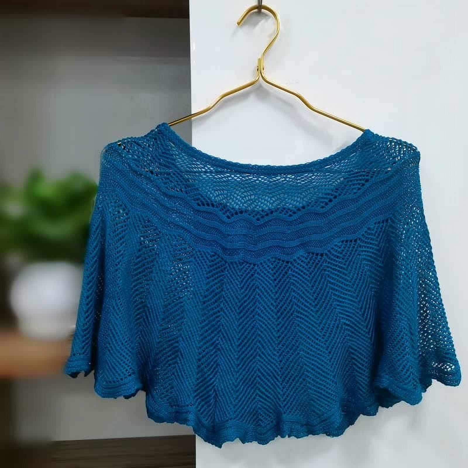 Knitted Sun-proof Shawl(Gift Pearl Clips 1pcs) - Walmart.com