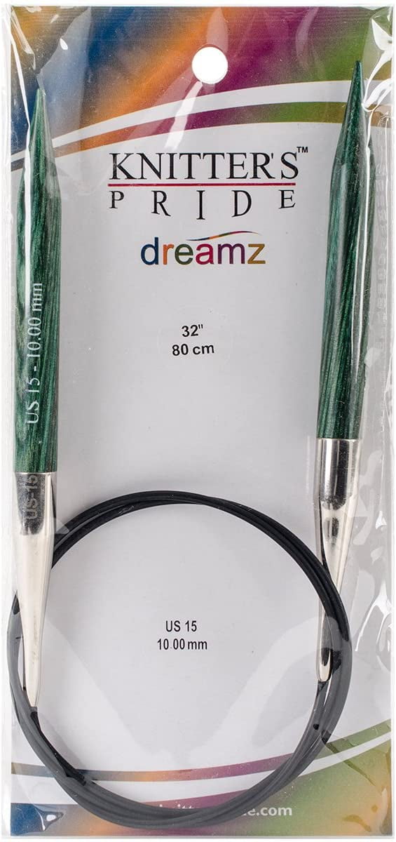 Knitter's Pride Dreamz 15/10mm Knitting Fixed Circular Needles, 32 ...