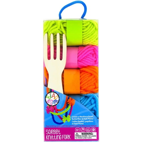 Knitting Fork Yarn Kit-, Pk 1, Bead Bazaar - Walmart.com