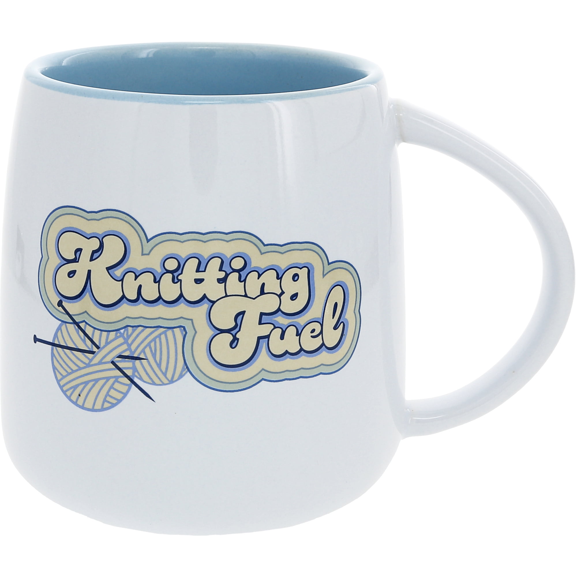 Knitting Fuel - 22 oz Mug - Walmart.com