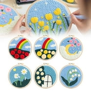 DIY Punch Needle Kits for Beginners Cute Punch Needle Kit Crafts for ...