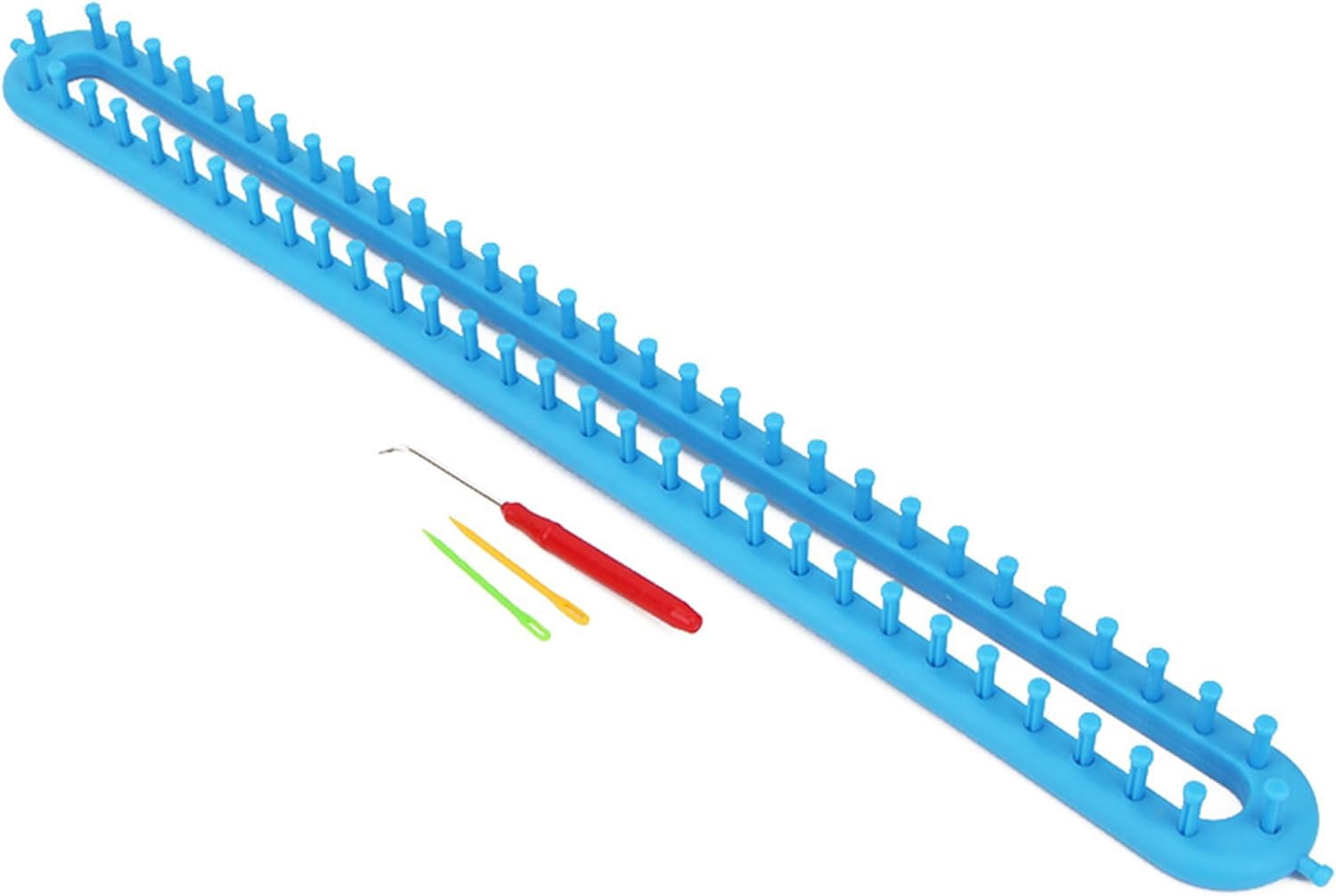 Knitting Loom Kit: Plastic Weaving Looms Set Yarn Cord Knitter ...
