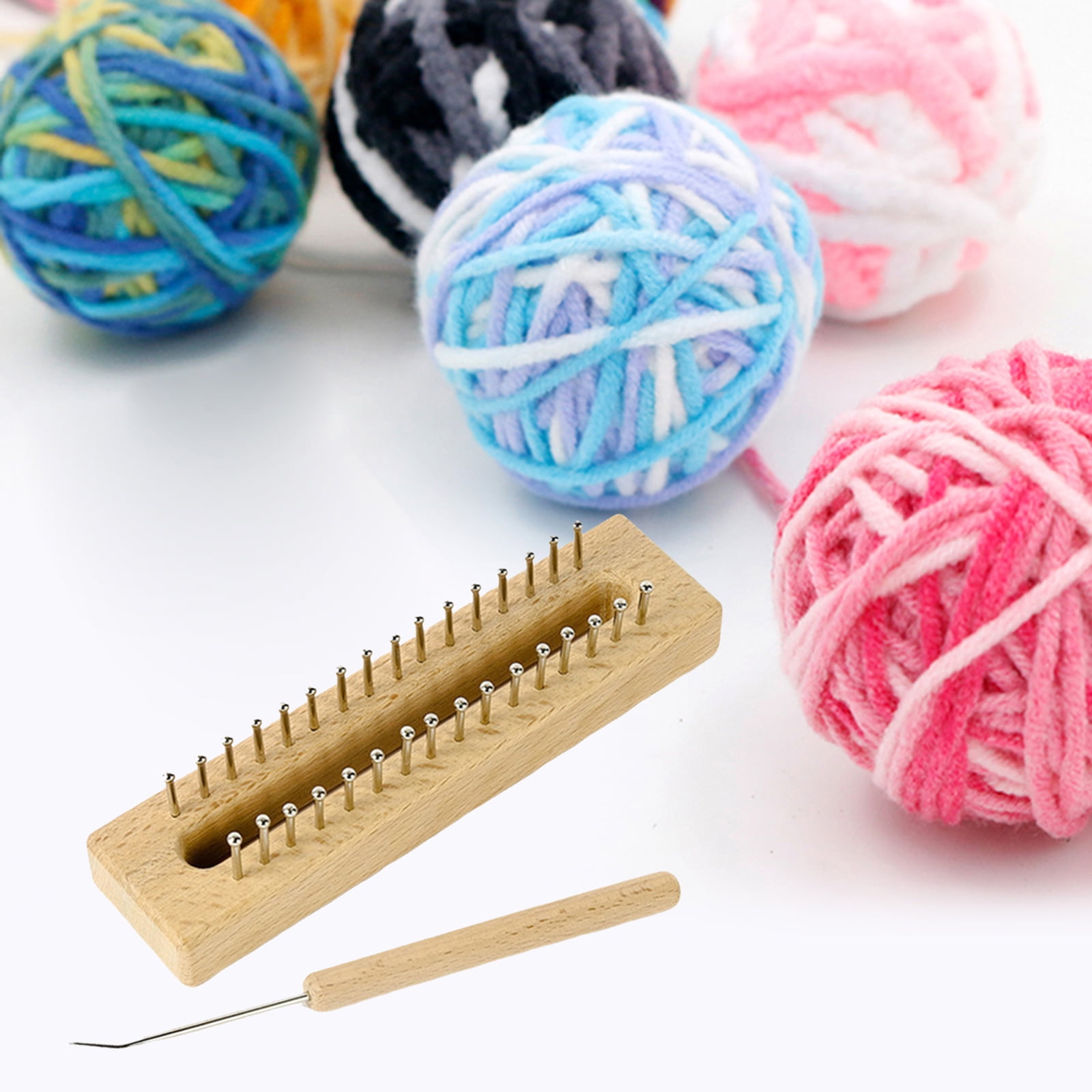 Knitting Loom ,Loom Knit Hook Set, Crochet Hook , Loom Hook wood Sewing ...