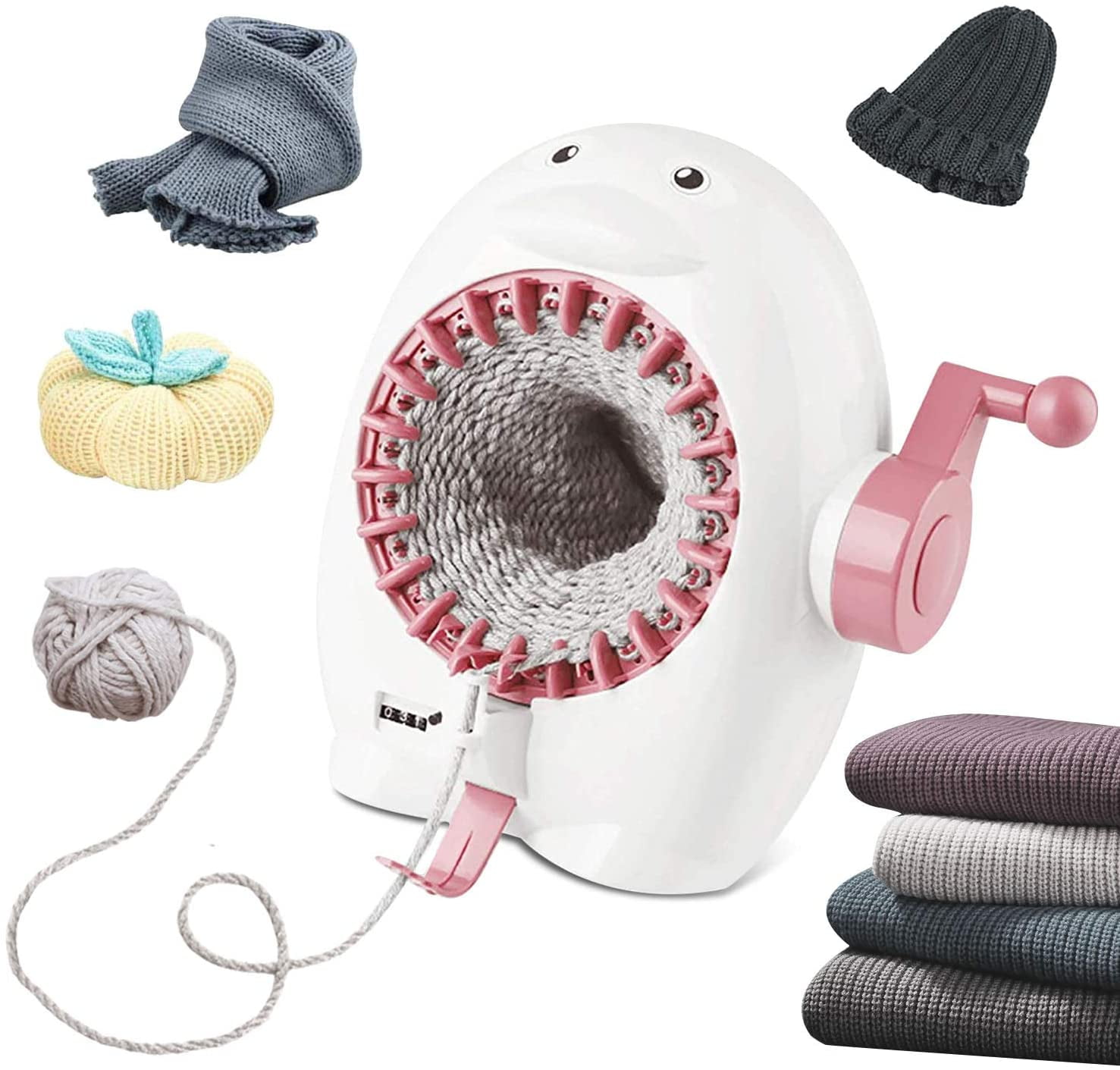 Knitting Machine, 40 Knitting Loom Machines Round Knitting Machines For ...
