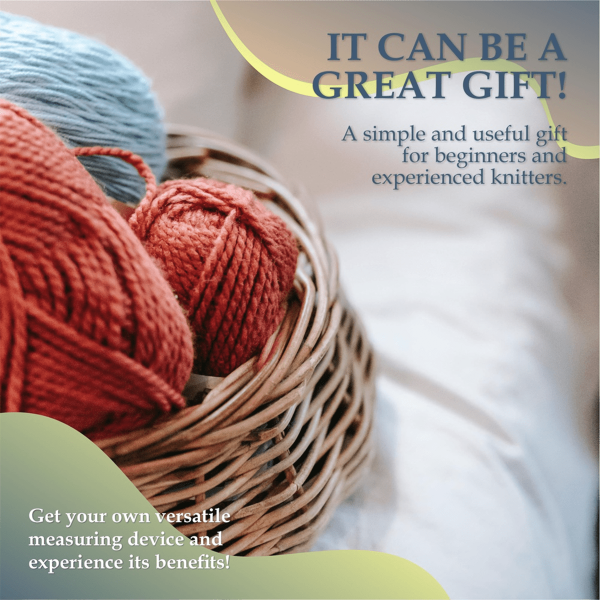 Knitting Needle Gauge Ruler Crochet Hooks Gauge Spinnings Control Card ...