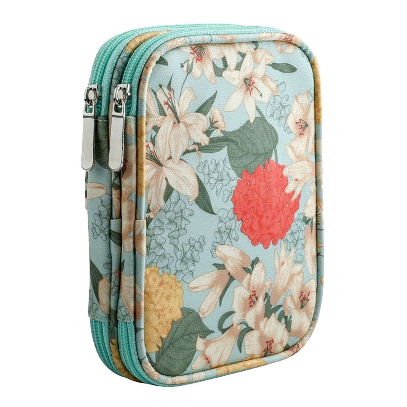 Knitting Needles Case Sewing Organizer Storage Bag for Circular Crochet ...