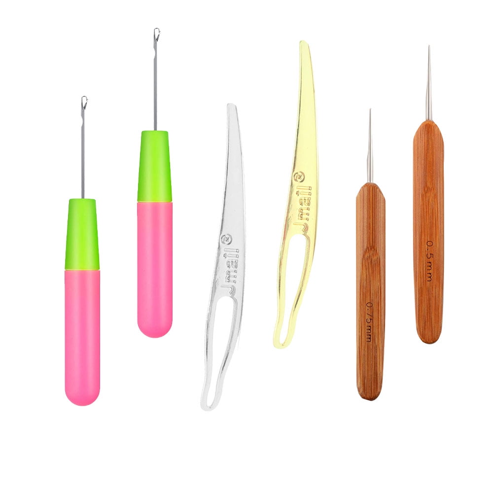 Knitting Needles Hair Dreadlock Crochet Hook Interlocking Tool ...