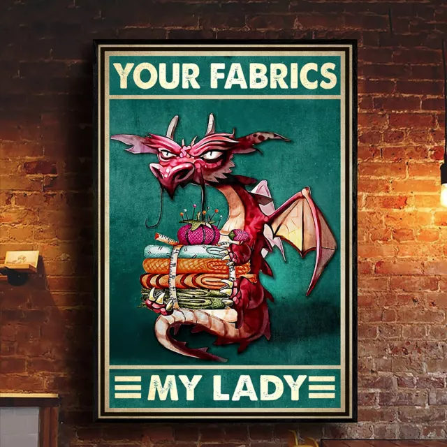 Knitting Quilting Your Fabrics My Lady Red Dragon With Fabrics Sewing ...