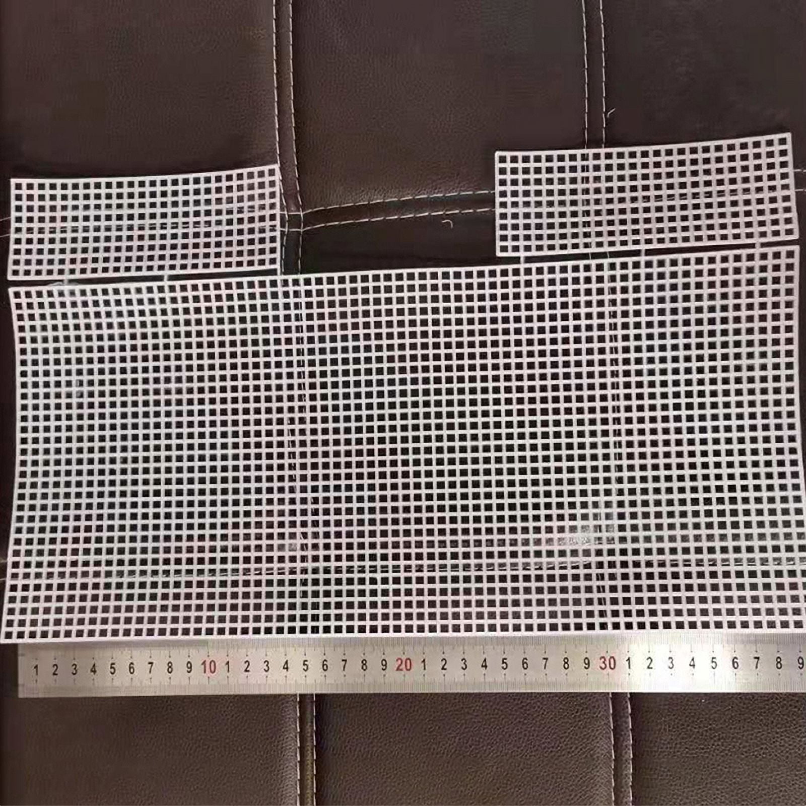Knitting Weaving Plastic Mesh Sheet DIY Sewing Woven Bag Accessories ...