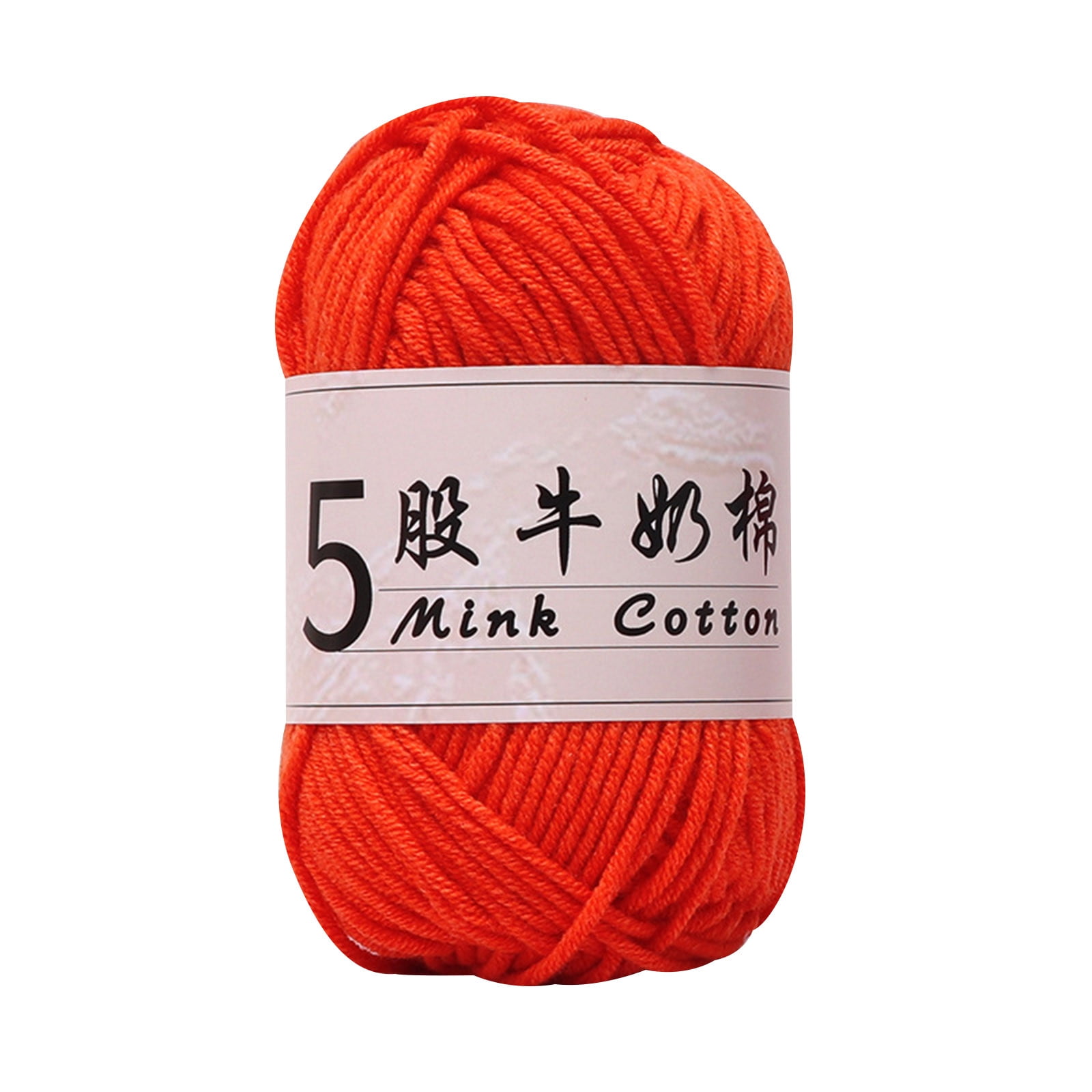 Knitting Yarn 5 Strands Milk Cotton Doll Crochet Diy Knitting Thread ...