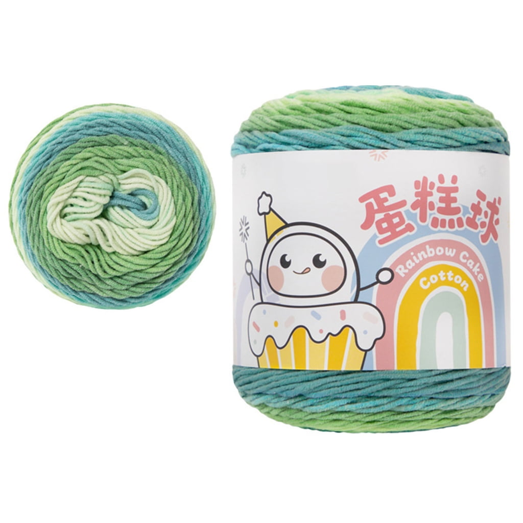 Knitting Yarn Gradients Cake Yarn Soft Yarn Crochet Yarn Cotton Yarn ...