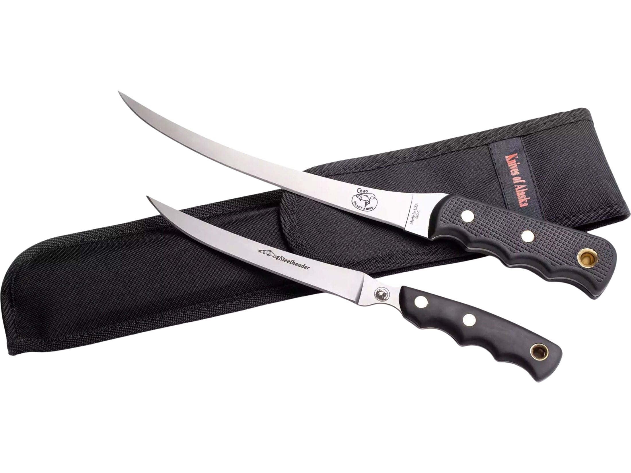 Knives of Alaska Fisherman's Combo Fillet Knife Set - Walmart.com
