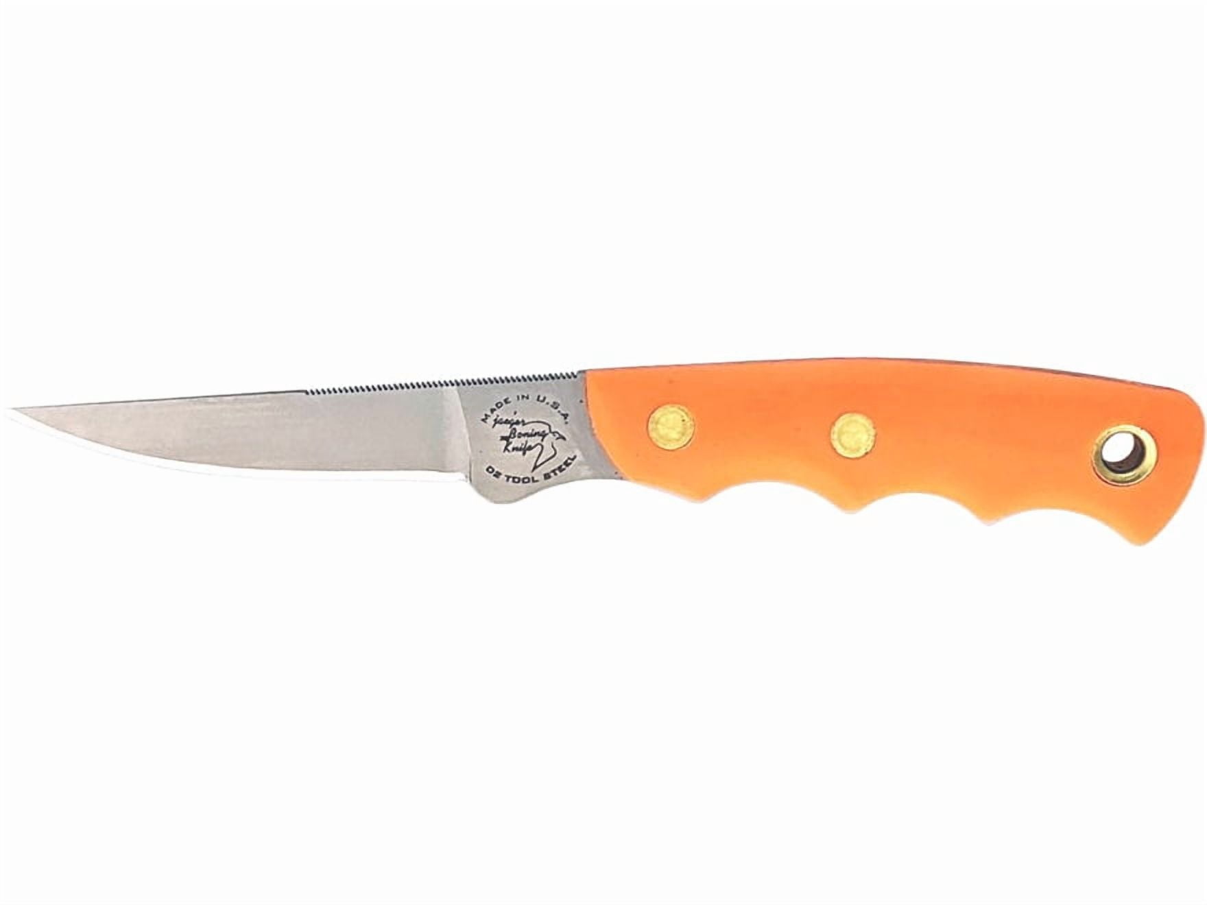 Knives of Alaska Jaeger Fixed Blade Knife 3.5" Drop Point D2 Bead ...