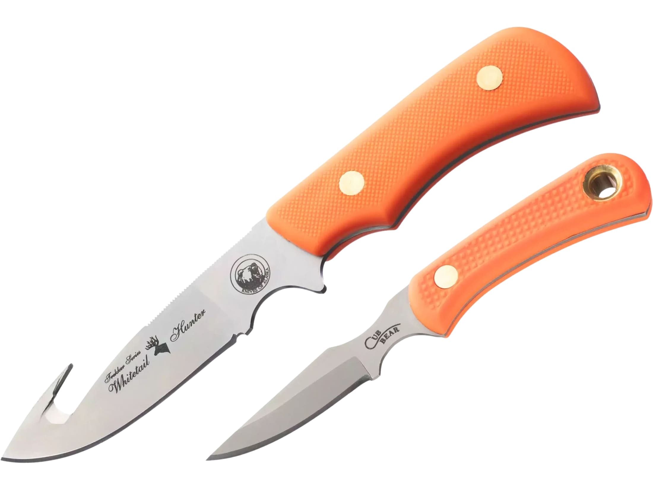 Knives of Alaska Trekker Elk Hunter/Cub Bear Combo Fixed Blade Knife ...
