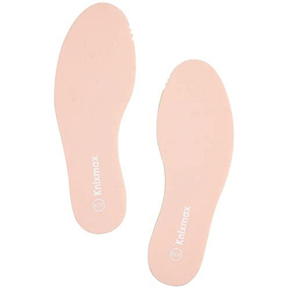 Knixmax Memory Foam Insoles for Women Men, Super Soft Shoe Inserts for ...