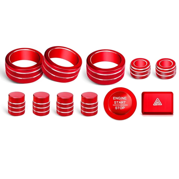 Knob Covers for Honda Civic Accessories 2026 2025 2022-2024 CRV 2025 ...