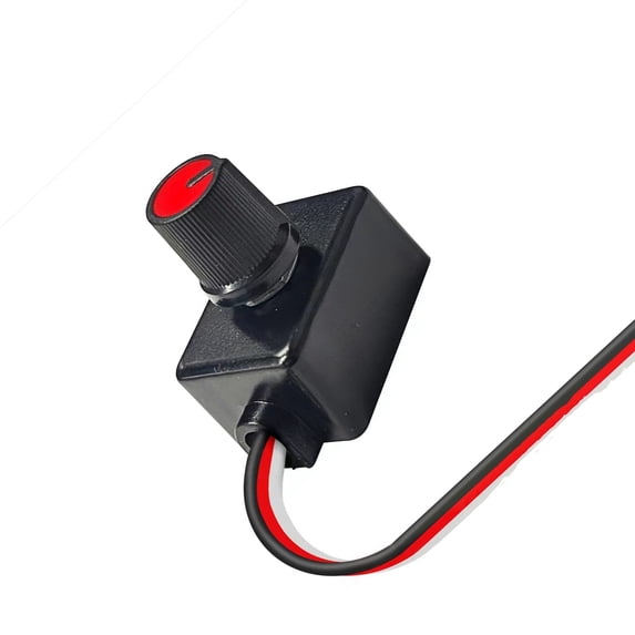 Knob Type Dimmer Switches 12-24V Low Voltages Light Strips Dimmer for ...