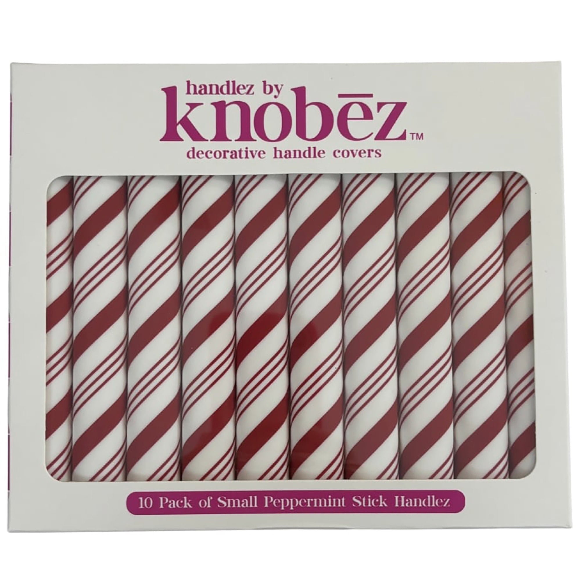 Knobēz: Handlez Covers - Small Peppermint Stick - 10pk - Stretch Over ...