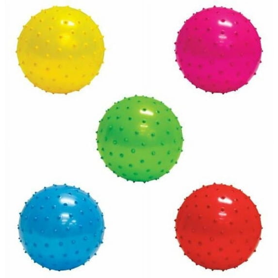 Knobby Inflatable Balls, Sensory, Stress, 250 pieces, 5-inch - Walmart.com