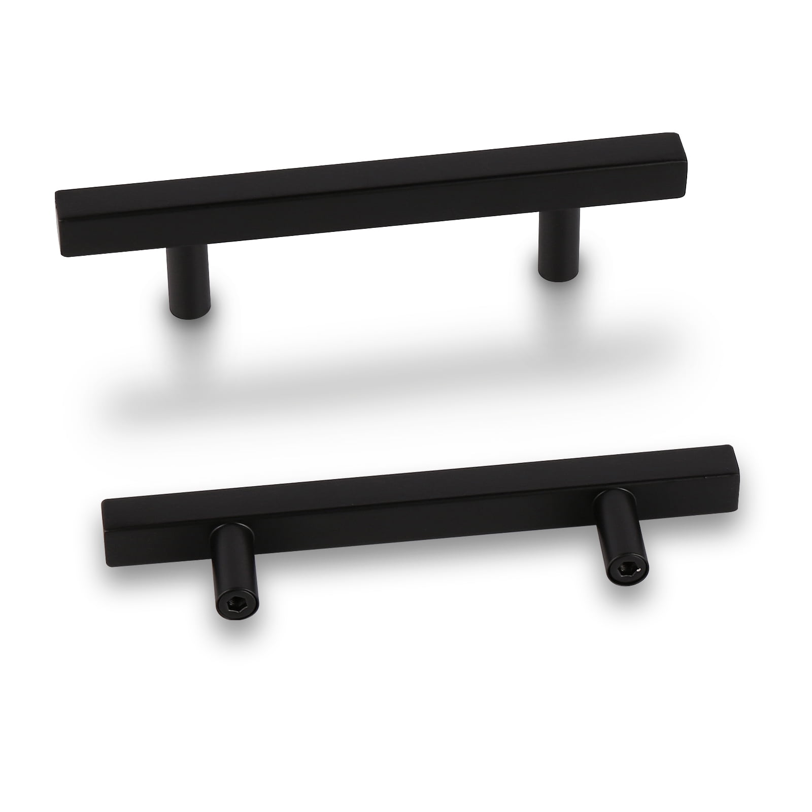 Knobelite 10 Pack 3-1/2Inch(90MM) Holes Spacing Cabinet Pulls Matte ...