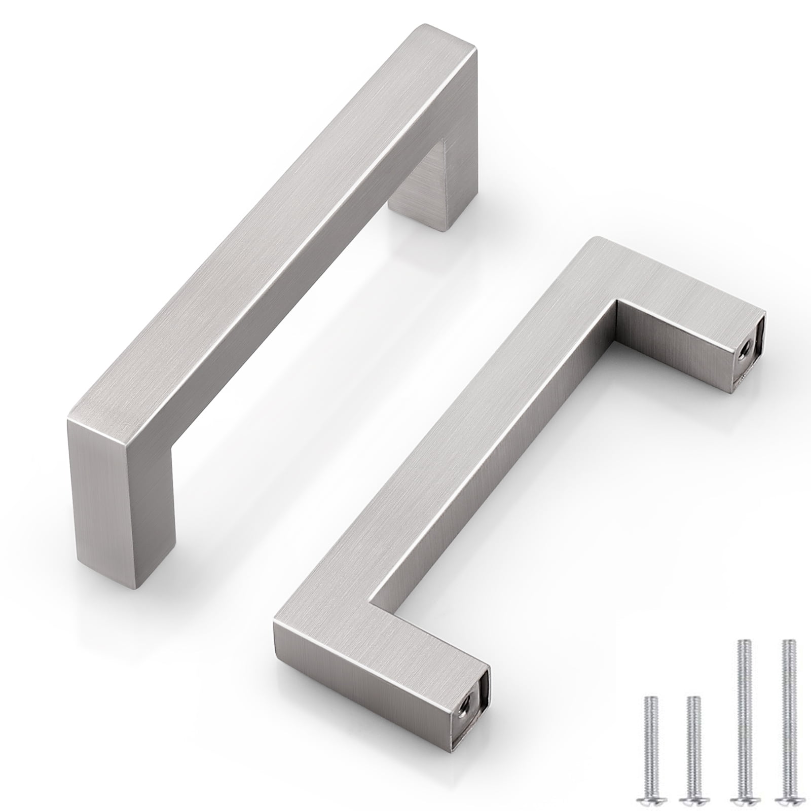 Knobelite 10 Pack Hole Centers 3-1/2 inch 90mm Kitchen Cabinet handles ...