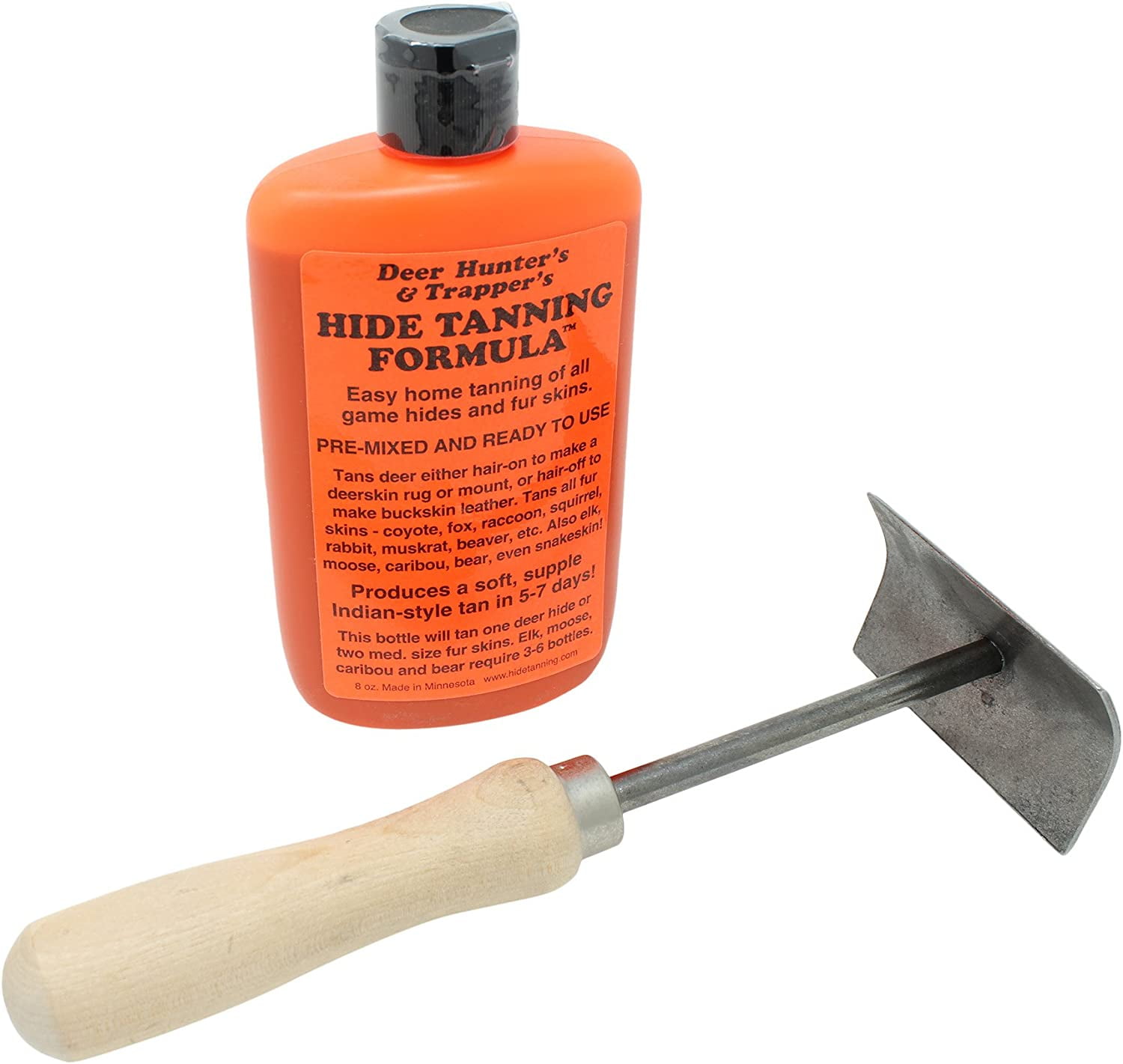 Knoblochs Deer Hunter's & Trapper's Hide & Fur Tanning Formula and ...