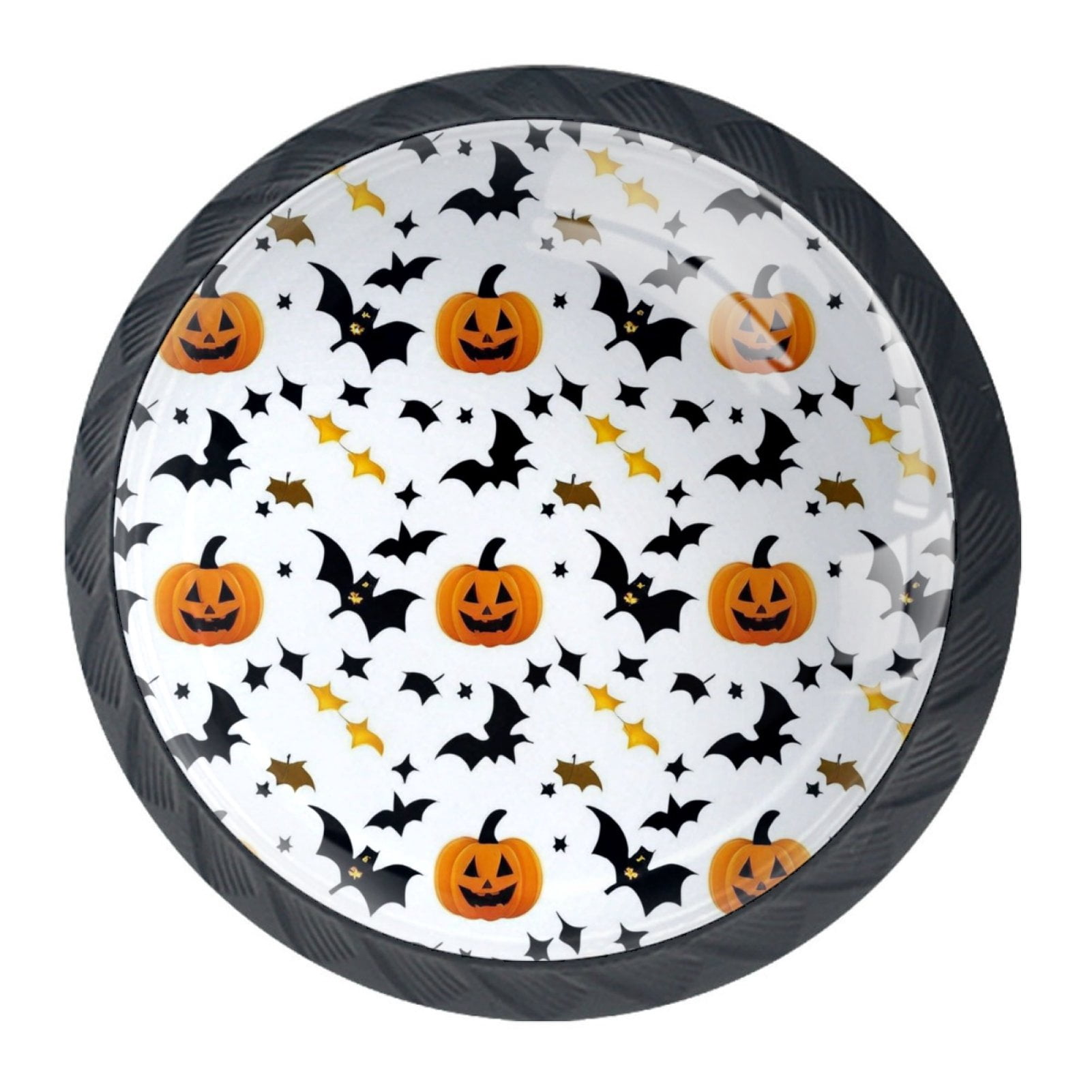 Knobs for Cabinets and Drawers,Pumpkin Bat Halloween Bathroom Dresser ...